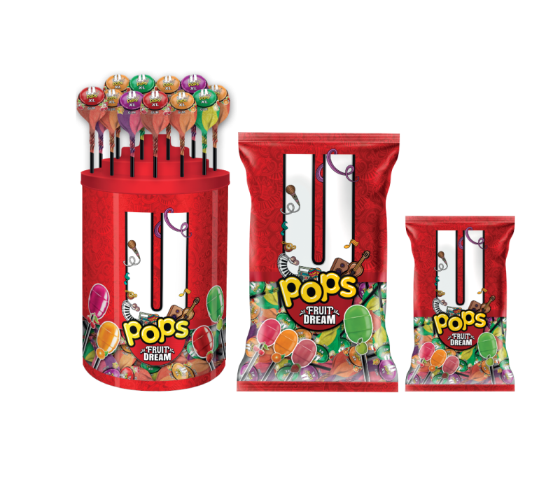 U POPS FRUIT DREAM LOLLIPOP | DURUKAN ŞEKERLEME